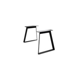 58 aufm Kessel TISCHGESTELL Dannye 68x72x Esstischgestell Metall Schwarz | Gr.: onesize