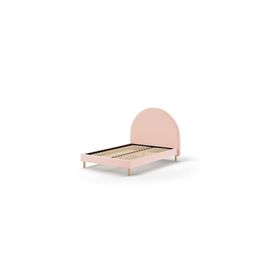 58 aufm Kessel POLSTERBETT Karlotta 147x132x212 aus Holzwerkstoff in Rosa | Gr.: onesize