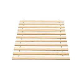 58 aufm Kessel ROLLLATTENROST Kashka 200x90x2 Rollrost Massivholz Natur | Gr.: onesize