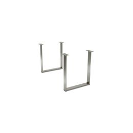 58 aufm Kessel TISCHGESTELL Daphne 59x69,5 Metall Edelstahl | Gr.: onesize