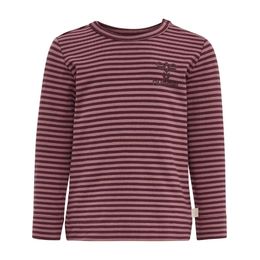 Hummel Druckknopf T-Shirt Hmlmulle Lebensstil Jungen in WINDSOR WINE | Gr.: 56