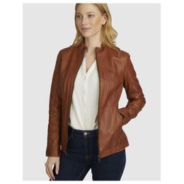 Bugatti Lederjacke in Hellbraun | Gr.: 42
