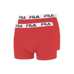 Fila Boxershort 2er Pack in rot | Gr.: S