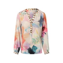 EMILY VAN DEN BERGH Bluse in beige mehrfarbig | Gr.: 44