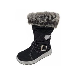 Jela shoes Leder-Winterstiefel "Elli-Tex" in Schwarz | Gr.: 30