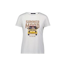Zero Shirt mit Summer Mood Print in CreamBeige | Gr.: 38