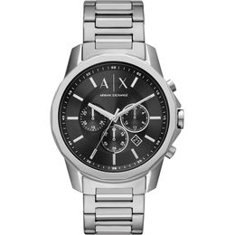Armani Exchange Uhr Herren Gr&ouml;&szlig;e One Size schwarz / silber