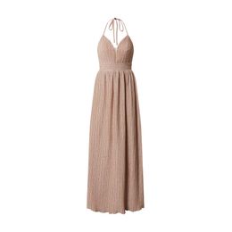 LUXUAR Abendkleid Damen Gr&ouml;&szlig;e 36 gold / altrosa Winterkleid