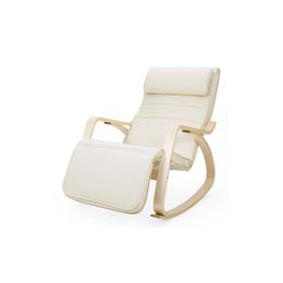 Höffner Schaukelstuhl beige Maße (cm): B: 67 H: 84 » Höffner