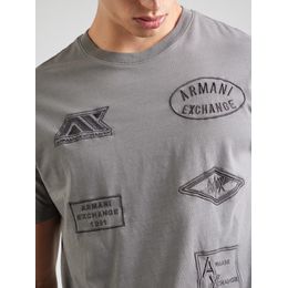 Armani Exchange T-Shirt Herren Gr&ouml;&szlig;e XXL grau
