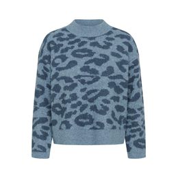 Kaffe Pullover 'KAsandra' Damen Gr&ouml;&szlig;e XS rauchblau / dunkelblau
