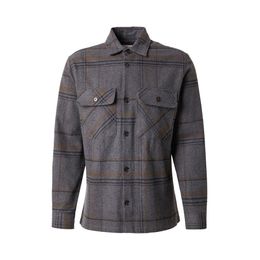 Jack & Jones Premium Hemd 'JPRrayle' Herren Gr&ouml;&szlig;e XL braun / dunkelgrau / schwarz