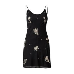 Topshop Kleid Damen Gr&ouml;&szlig;e 38 schwarz / wei&szlig; Winterkleid