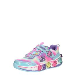 Skechers Sneaker 'GUMMY FRIENDS' Jungen Größe 30 hellblau / gelb / lila / hellpink