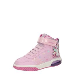 Geox Sneaker 'INEK' Mädchen Größe 25 aqua / pink / rosa / weiß