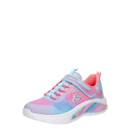 Skechers Sneaker 'RAINBOW CRUISERS - RAINBOW RE' Jungen Größe 36 hellblau / lavendel / pink / silber