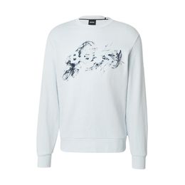 BOSS Sweatshirt 'C-Soleri 215' male Blue size 5XL