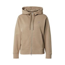 Gant Sweatjacke Damen Größe S taupe