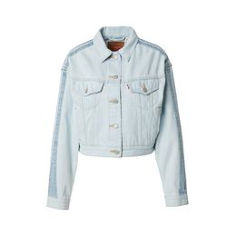 Levi's LEVI'S Jacke 'Shrunken 90's Stripe Trucker Jacket' Damen Größe XS hellblau