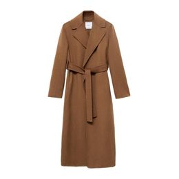 Mango Between-Seasons Coat 'BATIN' female Brown size XXS