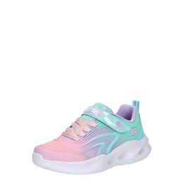 Skechers Sneaker 'SOLA GLOW' Jungen Größe 33 aqua / lavendel / rosa