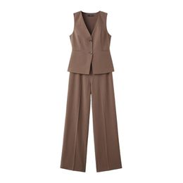 Mango Jumpsuit 'Vesty' Damen Gr&ouml;&szlig;e 7XL braun