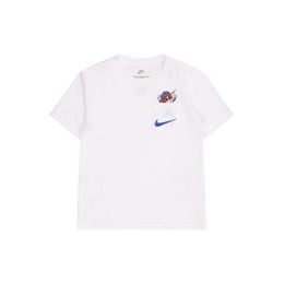 Nike Sportswear T-Shirt 'PEACE' Jungen Gr&ouml;&szlig;e 104 blau / rot / schwarz / wei&szlig;