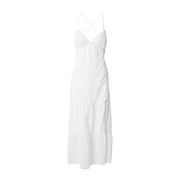 Hollister Sommerkleid Damen Gr&ouml;&szlig;e 32 wei&szlig; Winterkleid