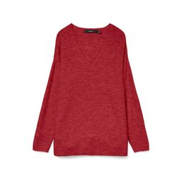 V&eacute;ro Moda VERO MODA Pullover 'VMLefile' Damen Gr&ouml;&szlig;e XS kirschrot