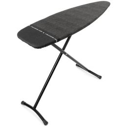 Brabantia B&uuml;gelbrett &raquo;B&uuml;geltisch D, 135 x 45 cm, hitzebest&auml;ndige Parkzone&laquo; B&uuml;gelfl&auml;che 135 cmx45 cm Fairtrade-zertifiziert Denim Black
