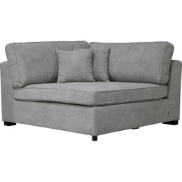 Home Affaire Sofa &raquo;Skara XXL&laquo; Eckelement zur individuellen Polstergarnitur-Gestaltung grau 100% Polyester