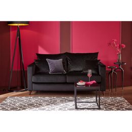 Home Affaire 2-Sitzer »Renesse« lose Kissen, Keder an Sitzkissen schwarz