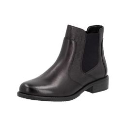 Remonte Stiefelette &raquo;Stiefelette Leder/Textil&laquo; Dunkelbraun/Schwarz 44 44 Verschluss: Rei&szlig;verschluss