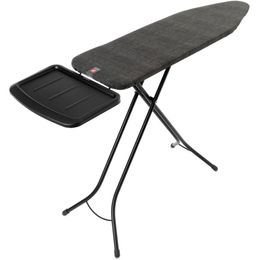 Brabantia B&uuml;gelbrett &raquo;B&uuml;geltisch B, 124 x 38 cm, Dst-Ablage Solide&laquo; B&uuml;gelfl&auml;che 124 cmx38 cm Fairtrade-zertifiziert Denim Black
