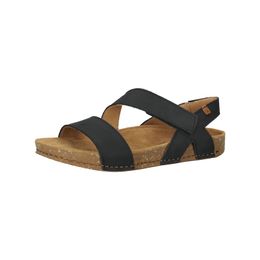 El Naturalista Riemchensandale »Sandalen Leder« Schwarz 43 43 Verschluss: Klettverschluss