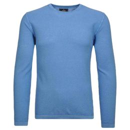 Ragman Rundhalspullover Hellblau-774 56 56 Strickpullover