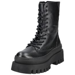 Steve Madden Schnürstiefelette »Stiefelette Leder« Schwarz 38 38 Verschluss: Schnürung