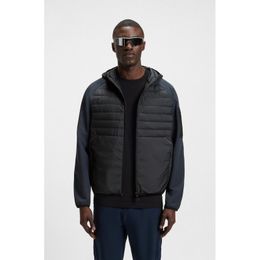 BOSS Green Outdoorjacke »J Urbanex Hybrid HD« mit Kapuze wasserabweisend Regenjacke mit soften Stretch-Einsätzen reflektierend Dark Blue402 S S...