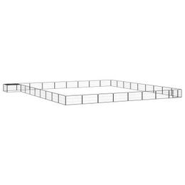 vidaXL Hunde Laufstall / Freilaufgehege mit Unterstand 9 m, 9 m, 50 cm