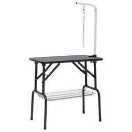 vidaXL Hundepflegetisch mit Korb 81 x 48,5 x 80 cm (L x B x H)