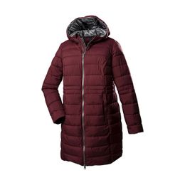 STOY Steppmantel »STW 12 WMN QLTD PRK« Damen Parka: warm, wasserabweisend, winddicht burgund 52 52 Damen Parka mit wärmereflektierendem Innenfutter