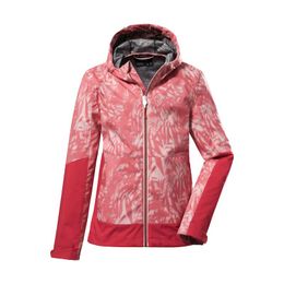 Killtec Softshelljacke »KOS 55 GRLS SFTSHLL JCKT« Softshelljacke, 10.000 Wassersäule, regulierbar, Zipper-Taschen koralle 164 164 Softshelljacke...