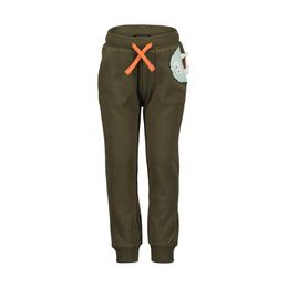 Blue Seven Sweathose mit toller Taschenapplikation im Monster-Look OLIV 116 - N-Gr N-Gr 116 Bequeme Hose von Blue Seven