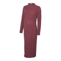 MAMALICIOUS Umstand Kleid Damen Gr&ouml;&szlig;e 40 merlot Winterkleid