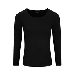 Schiesser Unterziehshirt ' Invisible Soft Warming ' Damen Gr&ouml;&szlig;e XXL schwarz