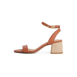 Tommy Hilfiger Sandale Damen Gr&ouml;&szlig;e 42 cognac