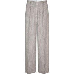Second Female Pleat-Front Pants 'Jun' female Brown size XL