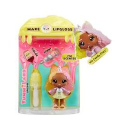 MGA Entertainment Yummiland Lip Gloss Doll Serie 2 - Nia Candy Fluff, Puppe