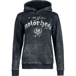 Mot&ouml;rhead Mot&ouml;rhead Cracked Bull Kapuzenpullover anthrazit in L 21047 -Mot&ouml;rhead