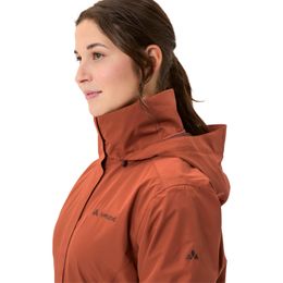 Vaude Escape Light Regenjacke Damen - braun - Gr. 38 - Polyester